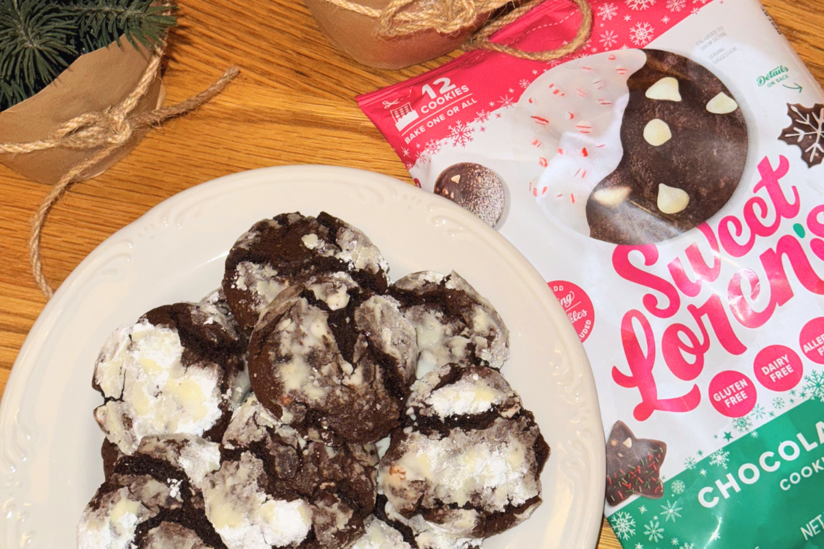 Chocolate Crinkle Cookies | Sweet Loren's