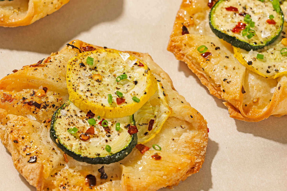 Savory Zucchini Puffs | Sweet Loren's