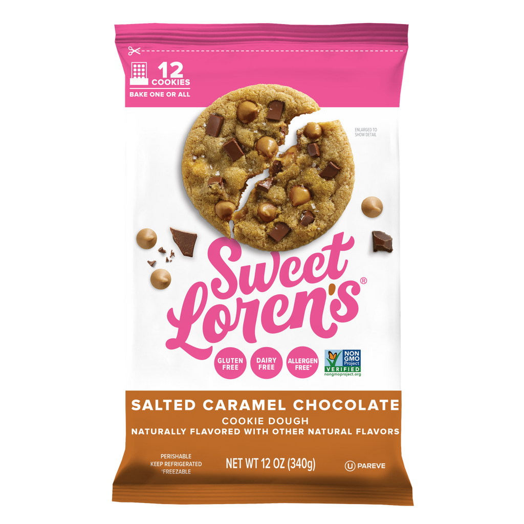 Salted Caramel Chocolate Cookie Dough | Sweet Loren's