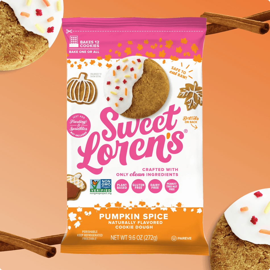 Pumpkin Spice Gluten Free Cookie Dough – Sweet Loren's