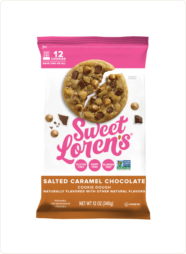 Salted Caramel Chocolate Cookie Dough – Sweet Loren's